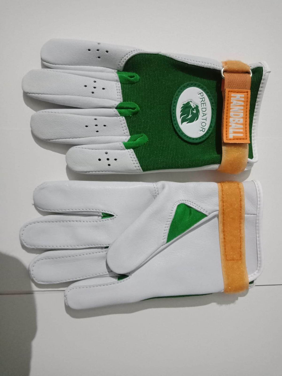 Predator Glove, Green, white n gold – Predatorhandball.com